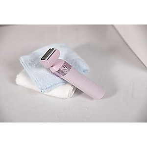 Unibono Electric Razor for Women in LED Light IPX 7 Waterproof,Pubic Hair Trimmer for Women in Quick and Smooth Shave,100% Washable Rechargeable Bikini Trimmer