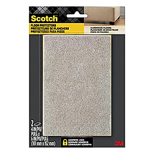 Scotch SP800-NA Felt, 2 Pads, Beige, 2 Count