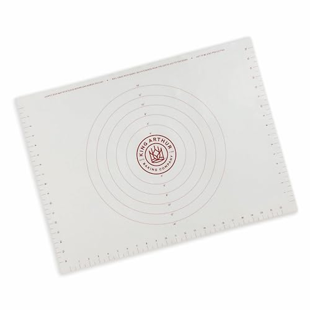 King Arthur Baking Company Rolling Mat, Non-Slip Non-Stick Silicone