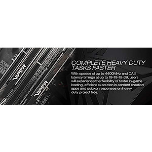 Patriot Memory Viper Steel DDR4 16GB (2 x 8GB) 4133MHz Performance Memory Kit - PVS416G413C9K