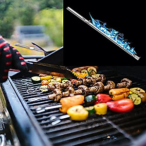 WALBZS BBQ Grill Burner for Charbroil Performance 475 4 Burner 463361017 463673017 463673517 463342119 Grill Replacement Parts 4Pack