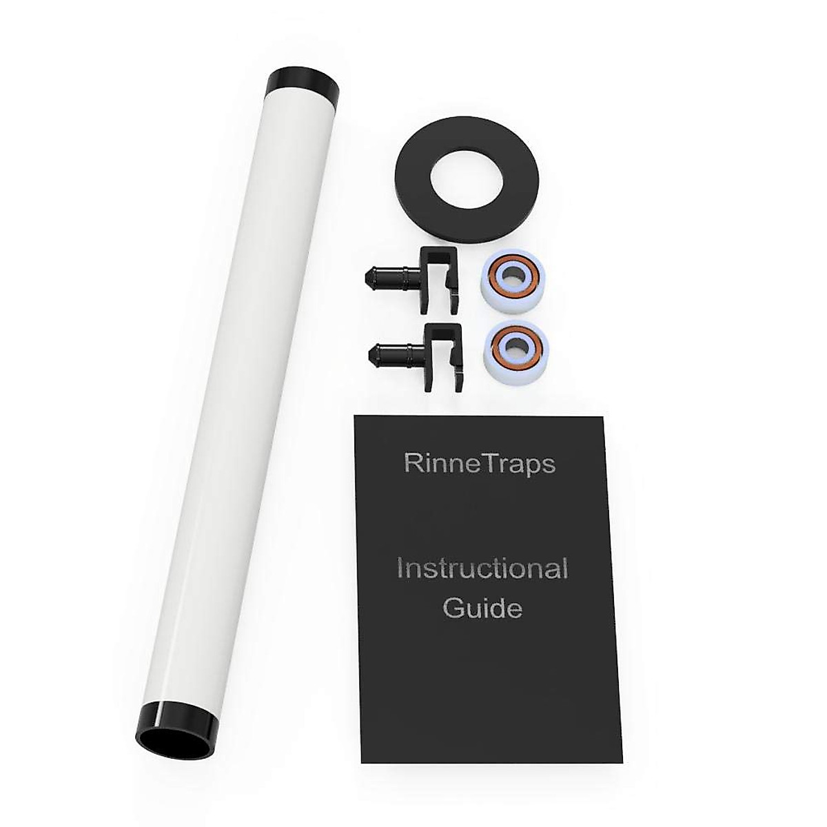 RINNETRAPS, Rolling Log Mouse Trap, Tested & Proven Effective Capture or Kill of Mice, Small Rats or Rodents, Humane for Pest Control, Catches Safe with No Poison: Made & Designed in The USA (1)