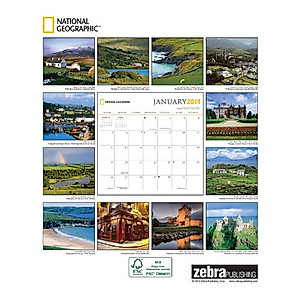2014 National Geographic Ireland Deluxe Wall