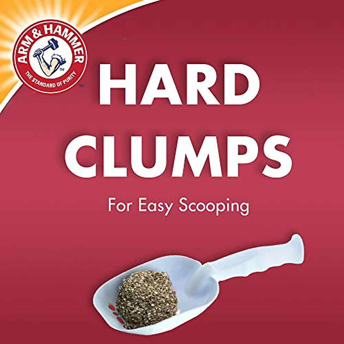 Arm & Hammer Super Scoop Clumping Litter, Fragrance Free 20lb (33200022015)