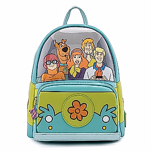 Loungefly Scooby Doo Mystery Machine Womens Double Strap Shoulder Bag Purse