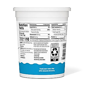 Amazon Grocery, Whole Milk Plain Yogurt, 32 Oz (Previously Amazon Fresh, Packaging May Vary)