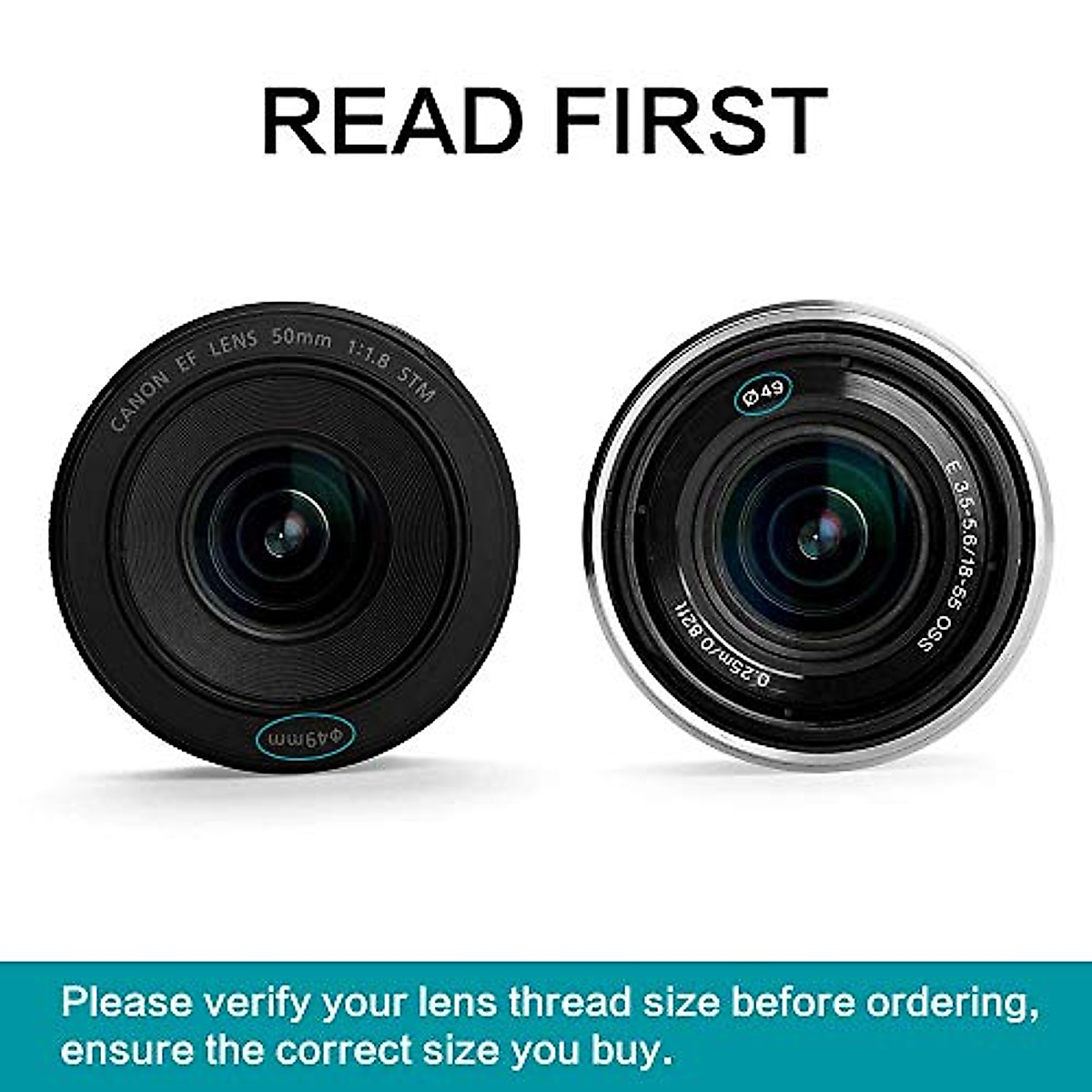 58mm Close-up Filter Kit 4 Pieces(+1,+2,+4,+10) Macro Filter Accessory Close-up Lens Filter Kit Set with Lens Filter Pouch for Canon Nikon Sony Pentax Olympus Fuji DSLR Camera+Lens Cap