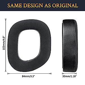 SOULWIT Cooling-Gel Earpads Replacement for Corsair HS80 RGB USB Wired/HS 80 RGB Wireless Gaming Headsets, Ear Pads Cushions with High-Density Noise Isolation Foam