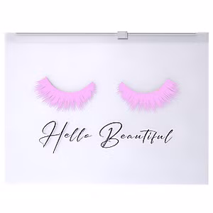 BRAWNA 60 Pck Reusable Travel Makeup and Accessory Bag - size 6x8 in - Pink Lash Bags, Case for Makeup Brushes in Bulk, Cute Collection