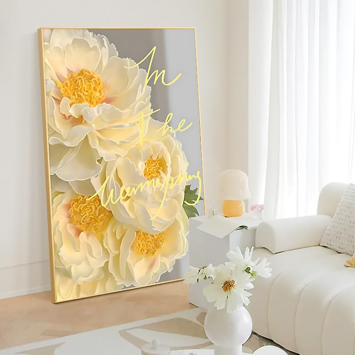 Diamond Painting Kits for Adults Flowers DIY 5D Diamond Art Kits Full Drill Diamond Painting Kits for Beginners,Gem Art and Crafts Home Decor 16x20inch