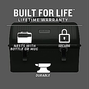 Stanley 10-01625-028 The Legendary Classic Lunch Box Matte Black 10QT / 9.5L