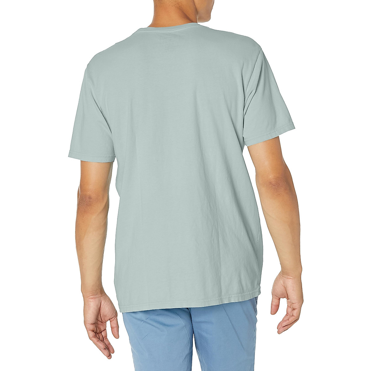 Quiksilver Men's Basic Pocket Tee Shirt, Sleet 233