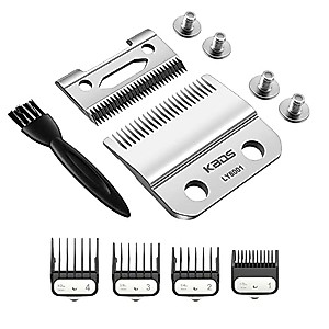 KBDS Replacement Blades for Clippers,Precision 2 Holes Clipper blade part Compatible with Wahl Magic Clip/Super Taper/Senior/Icon/Blading/Taper 2000/Chrome Super Taper/Pro Clip