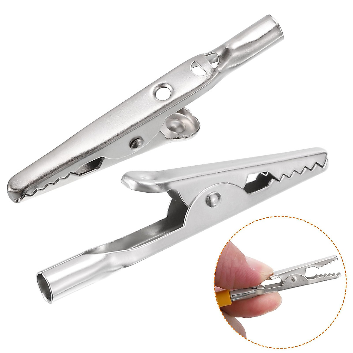 MECCANIXITY ESD Anti Static Ground Cable ESD Grounding Cord with Alligator Clip Claw for Eliminate Conductor Electrostatic