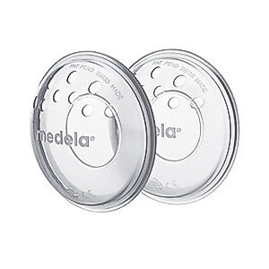 Medela SoftShells Breast Shells for Sore Nipples for Pumping or Breastfeeding, Discreet Breast Shells, Flexible and Easy to Wear, Made Without BPA