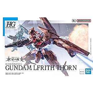 Bandai Hobby - Mobile Suit Gundam: The Witch from Mercury - #18 Gundam Lfrith Thorn, Bandai Spirits HG 1/144 Model Kit