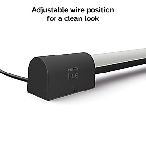 Philips Hue Play Gradient Light Tube, Large, Black, Surround Lighting (Sync with TV, Music and Gaming), Hue Hub & Hue Sync Box Required