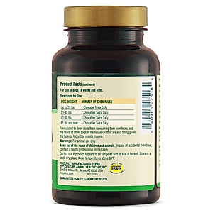 PetNC Natural Care Stool Eating Deterrent Chewables for Dogs, 60 Count