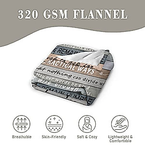 Marriage Prayer Gifts Blanket Wedding Anniversary Engagement Gifts for Couples Newly Engaged Unique Christian Decor Throw Blanket Religious Present for Women Men for Valentines, Birthday 60"X50"