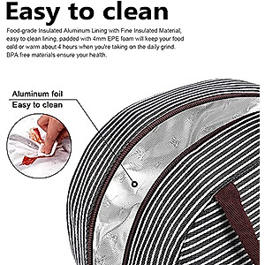 BALORAY Lunch/Tote Bag for Women Lunch Box Insulated Lunch Container