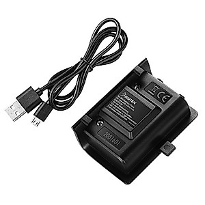 2 Xbox One Controller Rechargeable Battery Packs w/ USB Charging Cable, Play & Charge Kit