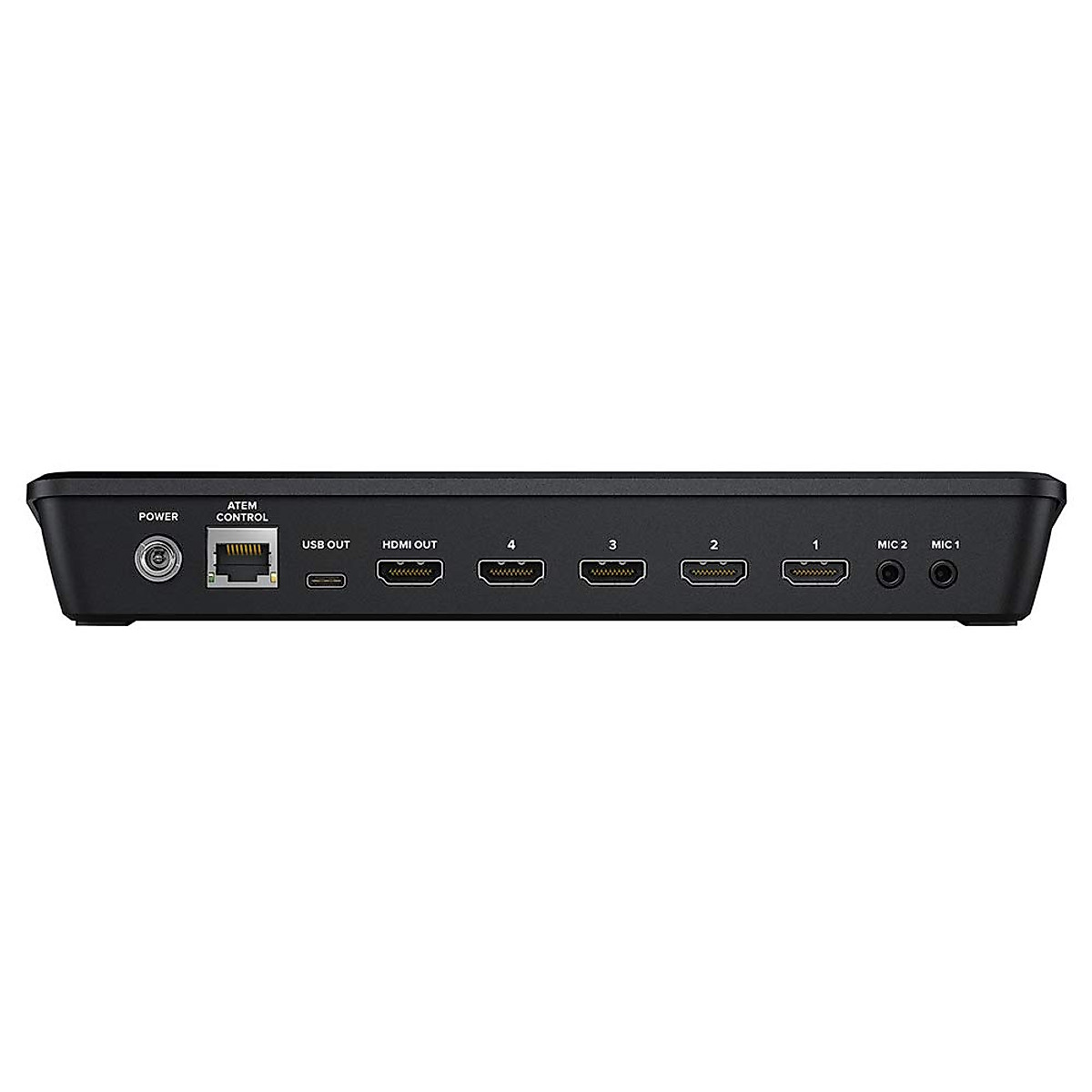 Blackmagic Design ATEM Mini Pro HDMI Live Stream Switcher with 6' High-Speed HDMI Cable & 10-Pack Straps Bundle