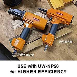 Air Nail Puller Nail Remover Pneumatic Denailer Tool for Recycled Wood Fence Pallet (Ideal for soft or medium-hard woods)
