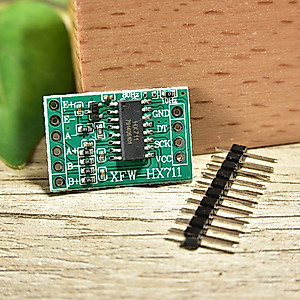 Comimark 6Pcs HX711 Weighing Sensor Dual-Channel 24 Bit Precision A/D Module Pressure Sensor