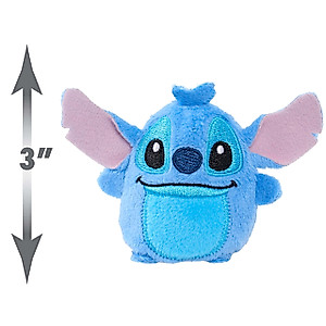 Disney Classics Cutie Beans 2.5-Inch Surprise Plush and Clip-On Carrier Pack, 5-Piece Set, Officially Licensed Kids Toys for Ages 2 Up, Amazon Exclusive