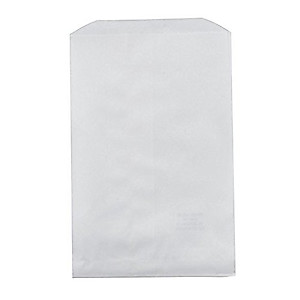 200 pcs 4" X 6" White Kraft Paper Bags for Candy, Cookies, Crafts, Party Favors, Jewelry, Merchandise, Gift Bags