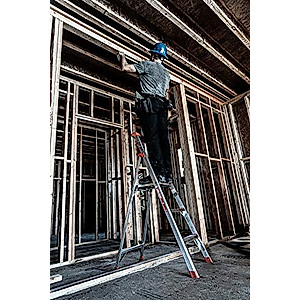 Little Giant Ladder Systems Flip-N-Lite, 5-Foot, Stepladder, Aluminum, Type 1A, 300 lbs Rated (15273-001)
