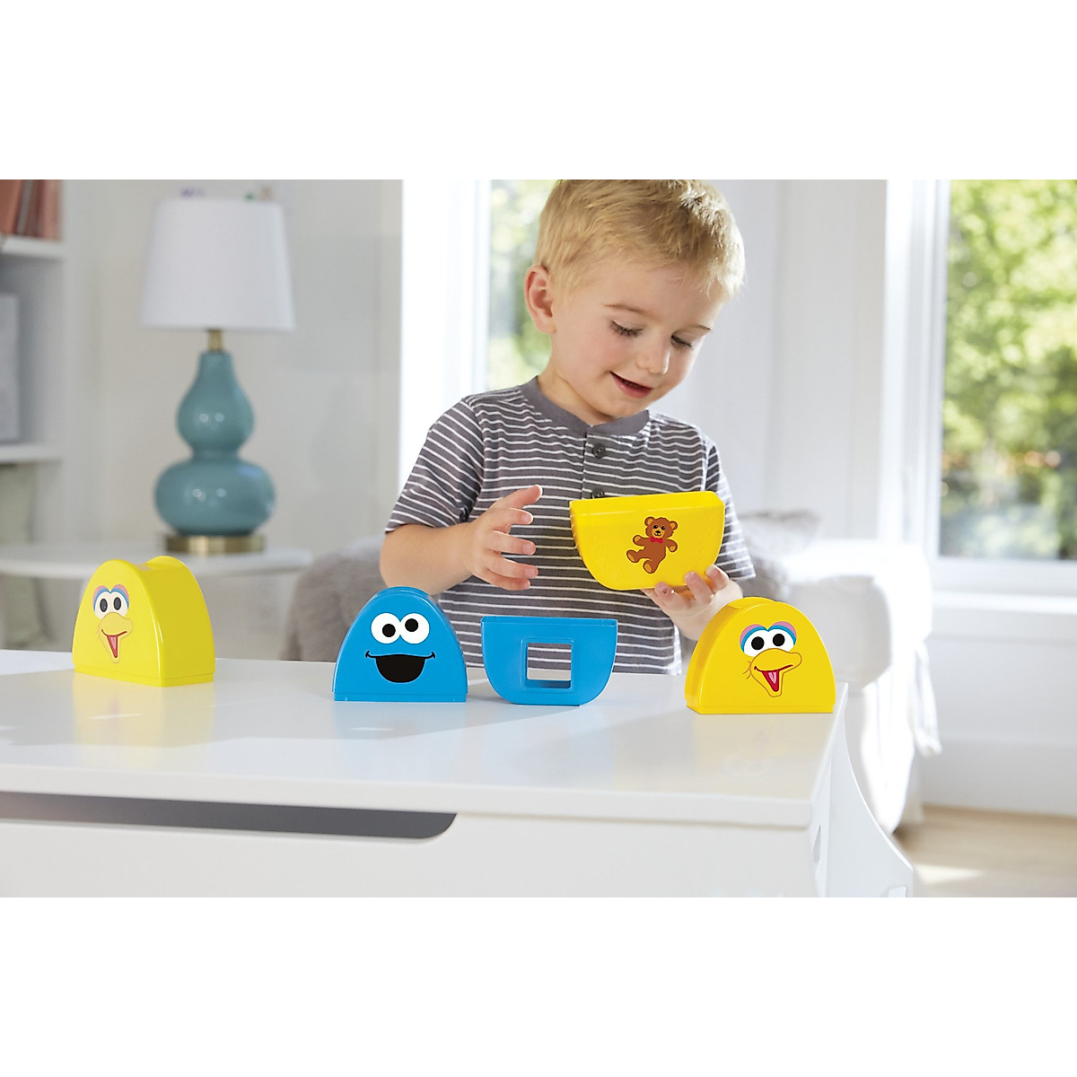 Sesame Street Playskool Friends Elmo’s Stack & Nest Friends for 12 months to 1188 months