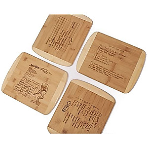 Personalized Wooden Custom Recipe Cutting Board (Thick), Handwritten Engraved, Recipe | Family Recipe, Family Heirloom Gift | Charcuterie, Meat, Cheese | Grandma Mom Mother Gift