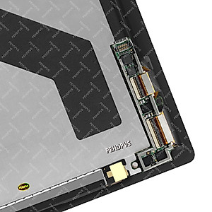 PEHDPVS Screen Replacement for Microsoft Surface pro 5 6 1796 1807 1809 2736x1824 12.3 inch LCD LED Display Touch Screen Digitizer Assembly LP123WQ1 (with Touch Plate)