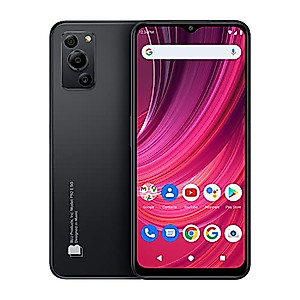 BLU F92e 5G | 2023 | 3-Day Battery | Unlocked | 6.5” HD+ Display | 128/4GB | 50MP Camera | US Version | Black