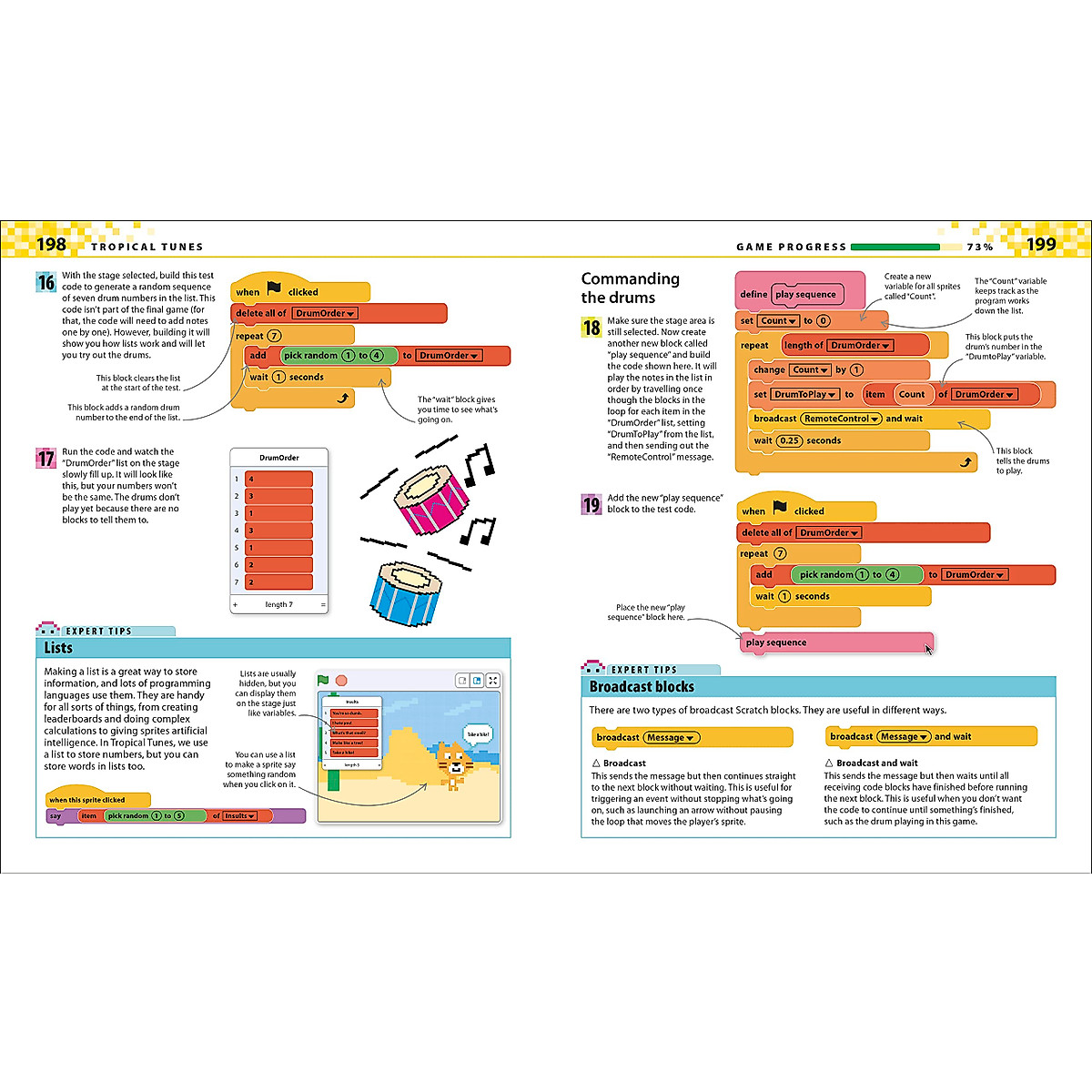 Coding Games in Scratch: A Step-by-Step Visual Guide to Building Your Own Computer Games (DK Help Your Kids)