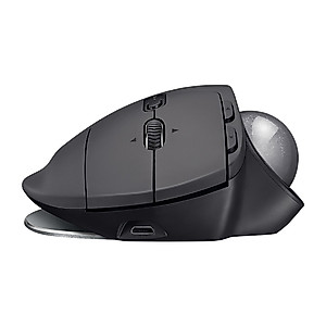 logitech MX ERGO Advanced Wireless Trackball for Windows PC and Mac (Renewed)