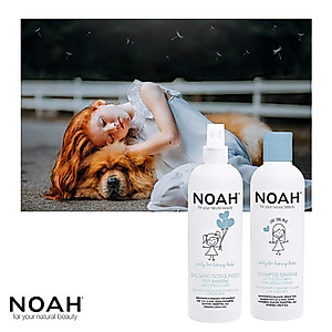 NOAH Conditioner Detangler for Kids - Milk & Sugar Conditioner with Vitamin E - Vegan, Gentle Hair, Non Toxic, Frizz Free, Eco Friendly Conditioner - 8.5 fl.oz