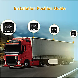 VECLESUS 1080P Replacement or Additional Backup Camera for VMS,VMST & VMQD, 4 Pin Universal Connector HD Rear View Camera, Super IR Night Vision Wired Backup Camera