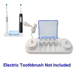 Replacement Charger Base for 3757 Electric Toothbrushes, Inductive Charger Fits Genuine Pro, Electric Toothbrush Stand Holder Heads Organizers with Charger Holder