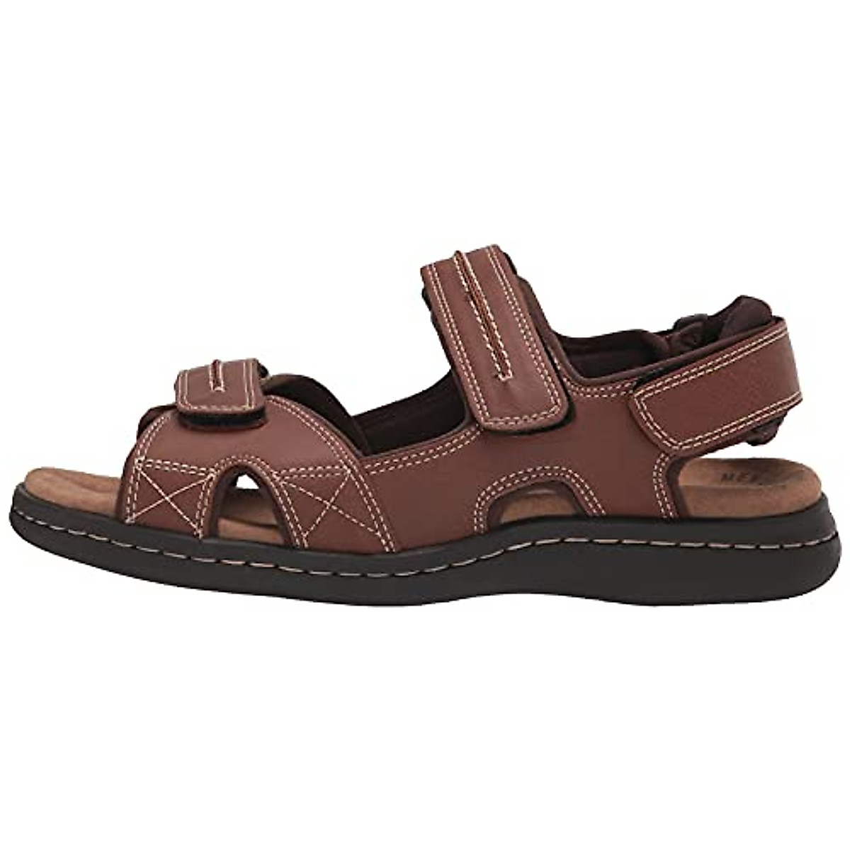 Dockers Mens Newpage Outdoor Sport Sandal Shoe,Rust,14