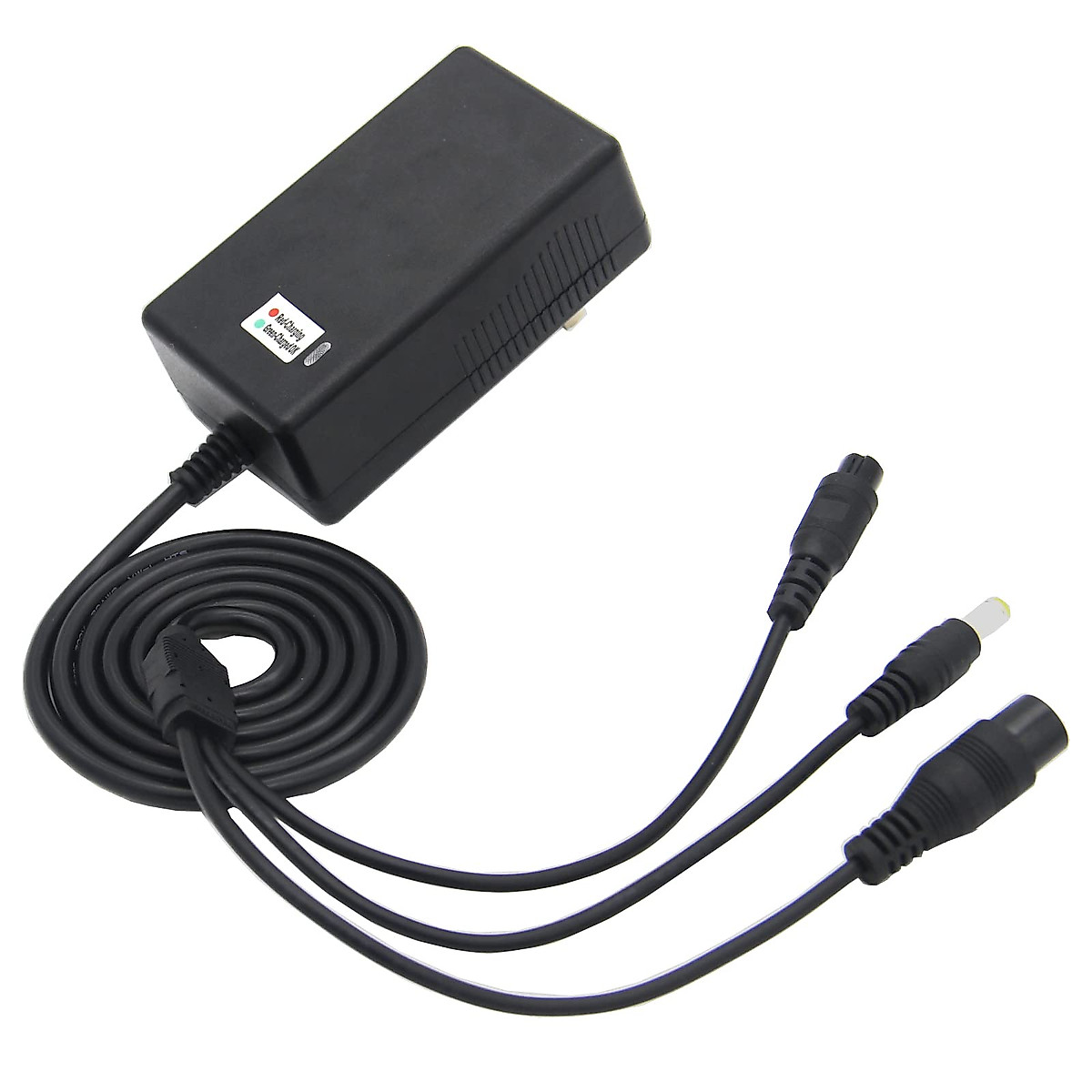 SANJOON 29.4V 1.5A Charger (3 Plugs) Suitable for 24V/29V Lithium Batteries. Quick and Intelligent Replacement of All Brands of 24 Volt Electric Scooters, Scooters, Earth Bikes, and Razors