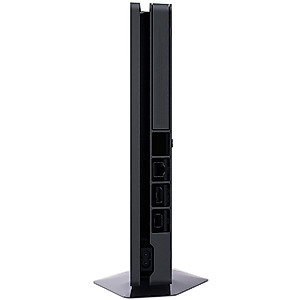 Sony Console PlayStation 4-2TB SSD Slim Edition Jet Black - with 1 DualShock Wireless Controller - PlayStation Enhanced with 2TB Solid State Drive