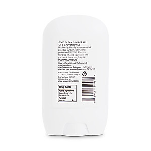 Bare Republic Mineral Sunscreen SPF 70 Sunblock Stick, Sheer and Non-Greasy Finish, Unique Teardrop Shape For Easy Application, 2 Oz