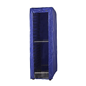 Winholt Equipment SRC-58FC-3Z (157041) Rack Cover, Freezer, Heavy Duty, Reinforced Blue Vinyl, Clear Front Panel