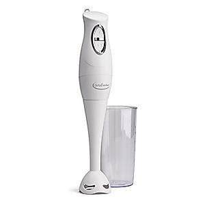 Betty Crocker Hand Blender with Beaker, White, BC-1303CK