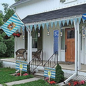 Beistle Oktoberfest Pennant Banner, 17 by 30-Feet