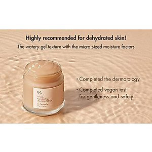 [Dr.Ceuracle] Vegan Kombucha Gel Cream, Cruelty Free l The most Effective all-in-one gelㅣKorean Skin Care Contains Kombucha, Tea extract 79%, Camellia, Sunflower Seed OilㅣMoisturizer detoxifying impurities and filling up hydrationㅣNot Tested On Animals