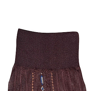 Nanxson 5/10 Pairs Men's Ultra Thin Socks Sheer Casual Sock Dress Socks (10 Pairs x New Random Color-28)