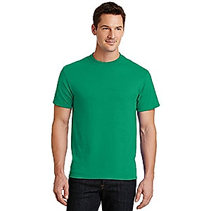 Port & Company Men's 50/50 Cotton/Poly T Shirt 6XL Kelly Green